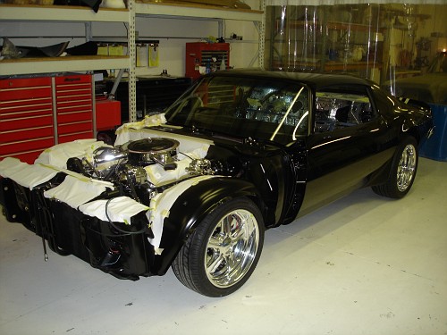 Flowmaster's SEMA black Trans Am?