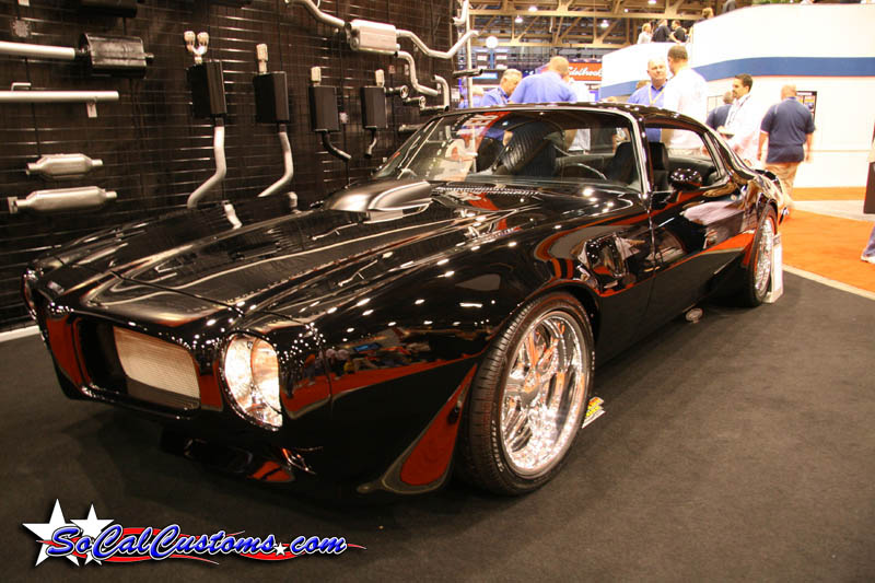 Flowmaster's SEMA black Trans Am?