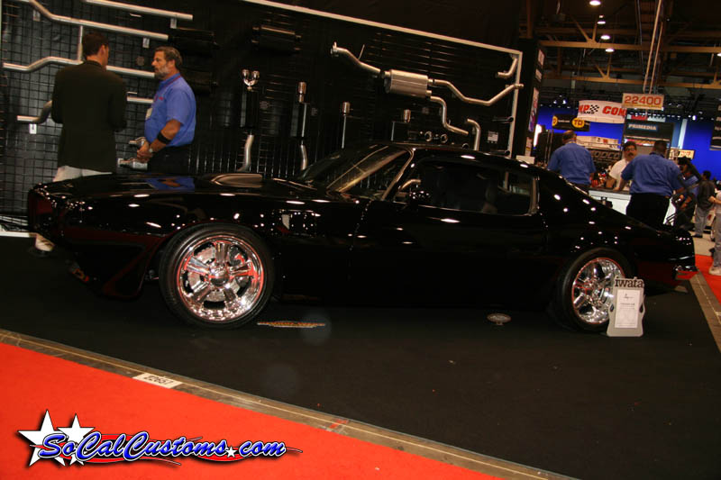 Flowmaster's SEMA black Trans Am?