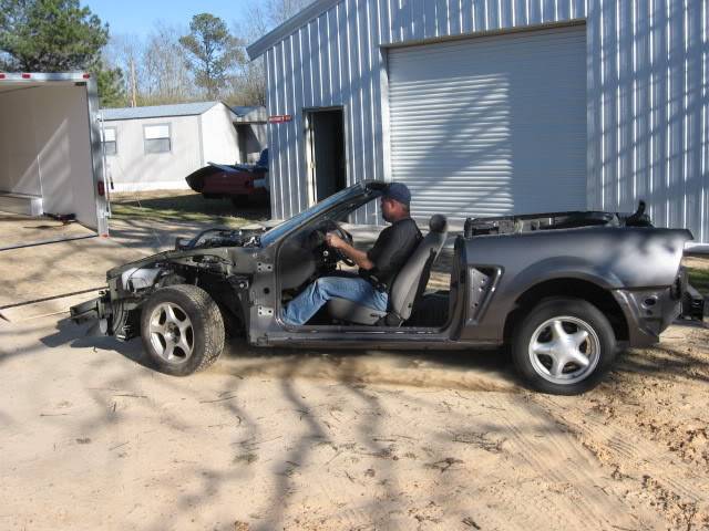 picked up the wrecked 03 cobra...
