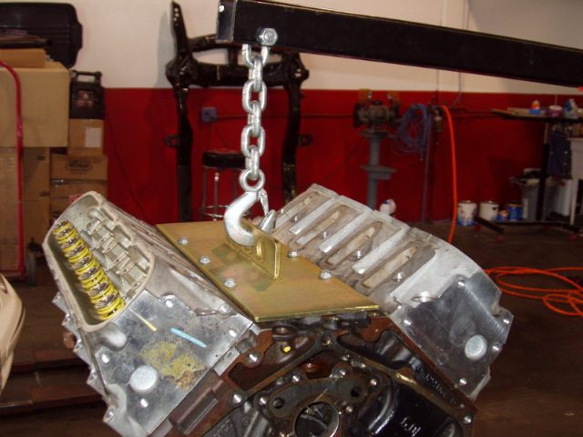 cool new LSX engine lift plate