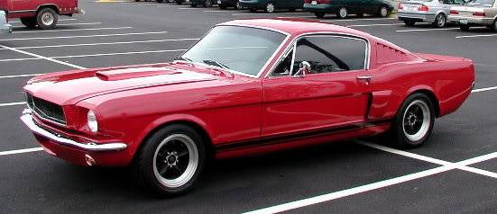 New 65 Fastback Mustang