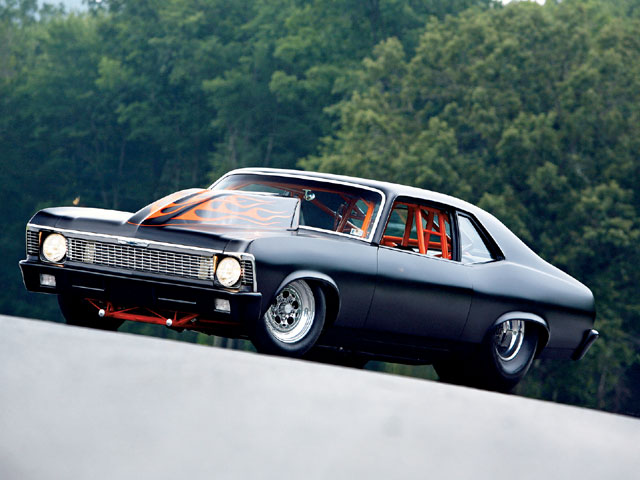 68-72 Nova with painted bumpers