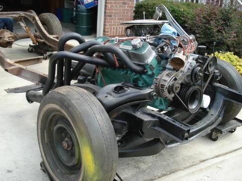 S-10 frame under 53 Studebaker Commander?