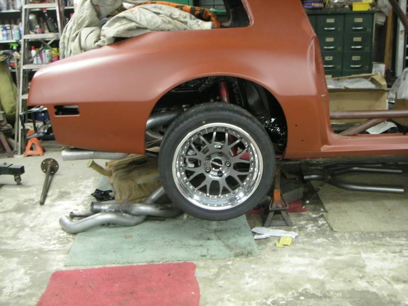 Awsome New Wheels on the Trans Am.