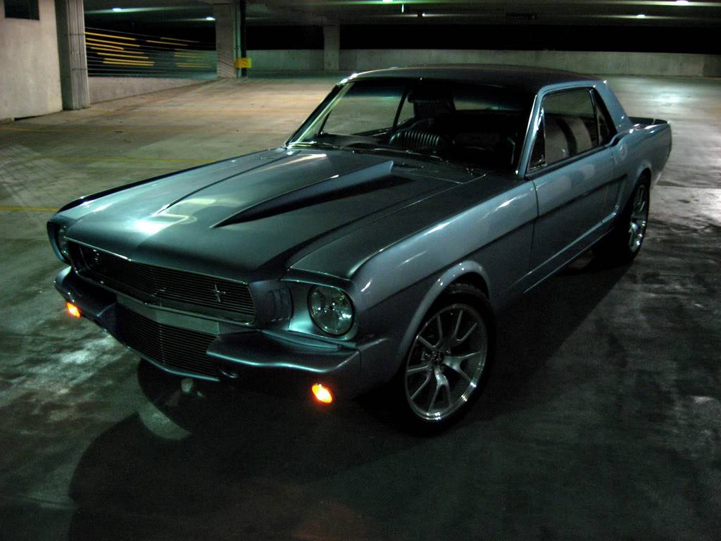 Finished pics of the 65 stang