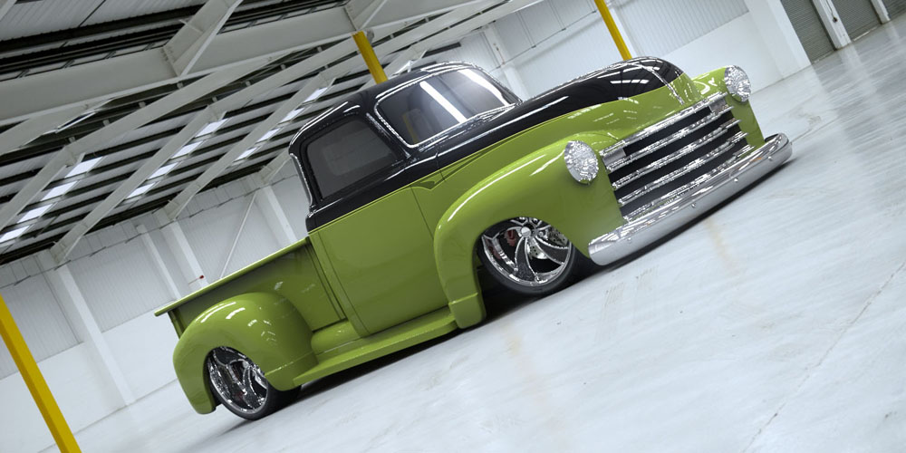 Chevy truck rendering