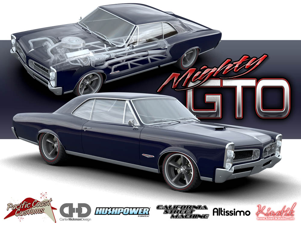 1966 GTO rendering