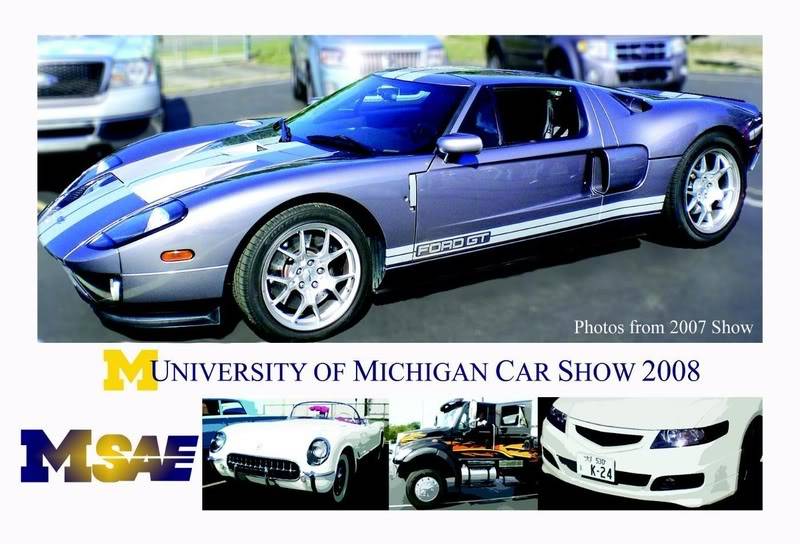 University of Michigan MSAE 4th annual car show