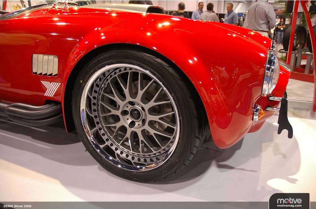 Who makes this wheel, was on a Cobra at SEMA?