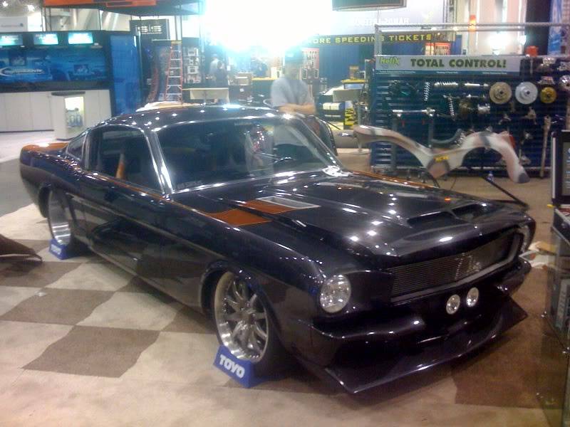 65 Mustang front suspension