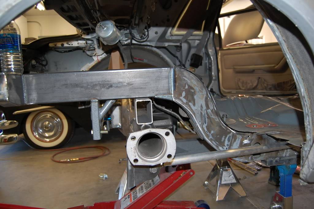 Building rear frame rails. Suggestions on tube?