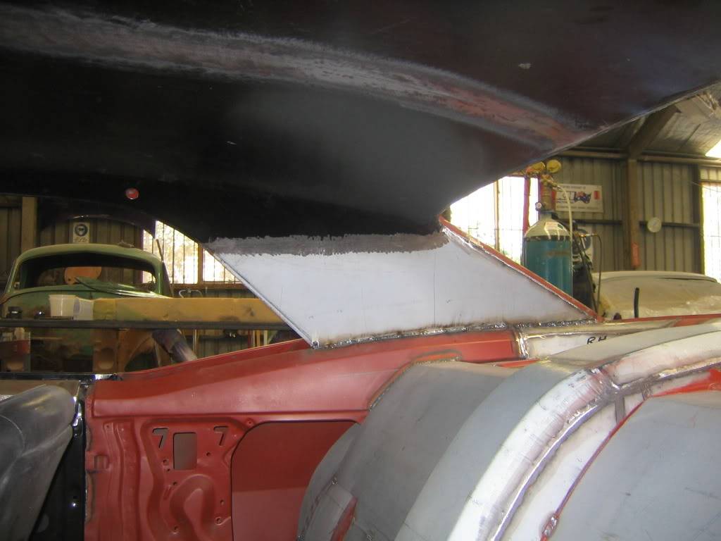Metal Roof Liner Installed