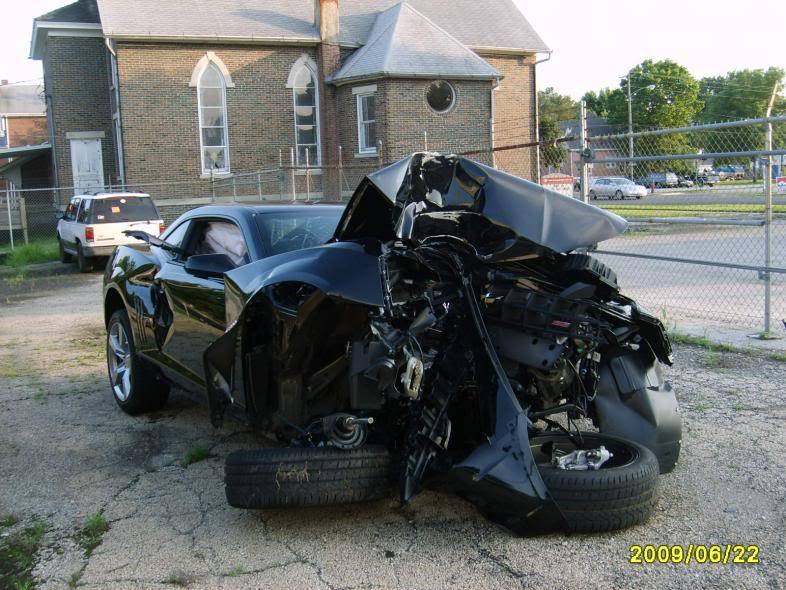 Another Wrecked 2010 Camaro