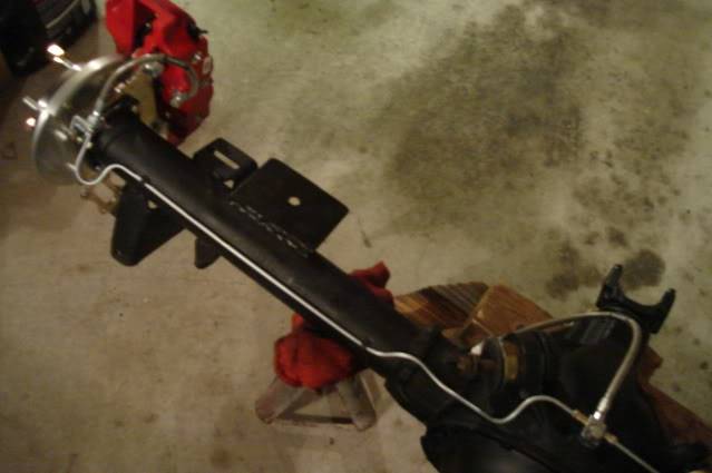 Ford 9" Brake line routing?