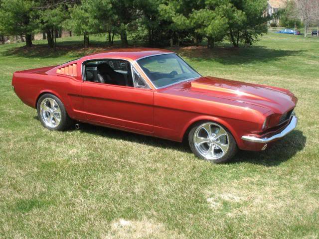 66 Mustang Fastback changes