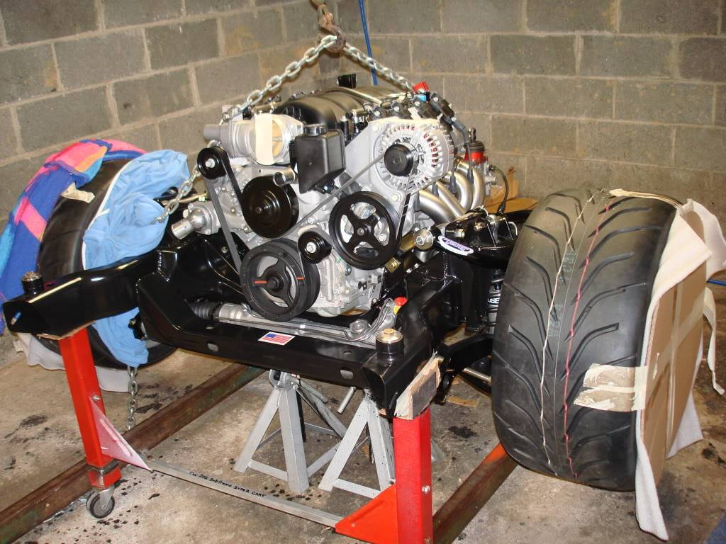 LS7 aftermarket subframe clearance