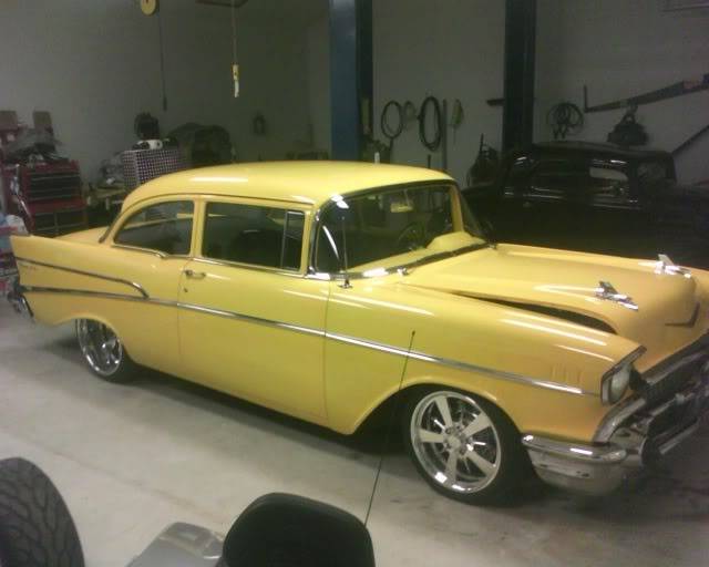 Pro-touring 57 Chevy