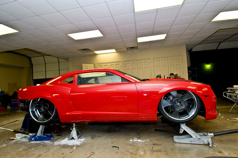 09 Camaro Laying Body