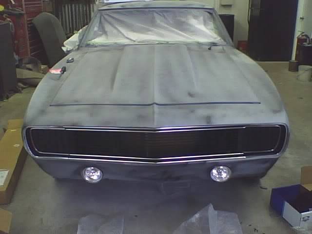 1968 Camaro Front Valance with running lights