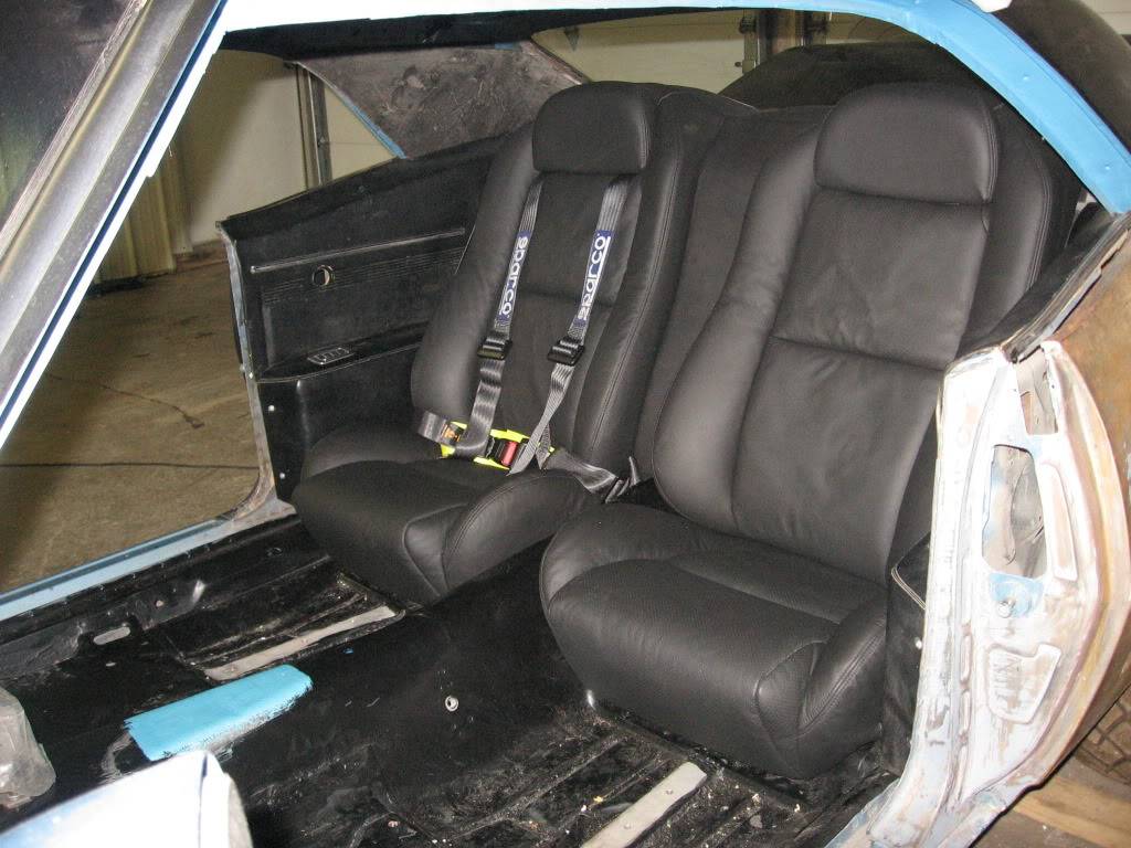 06 GTO rear seat 68 firebird