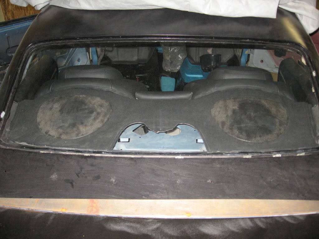 06 GTO rear seat 68 firebird