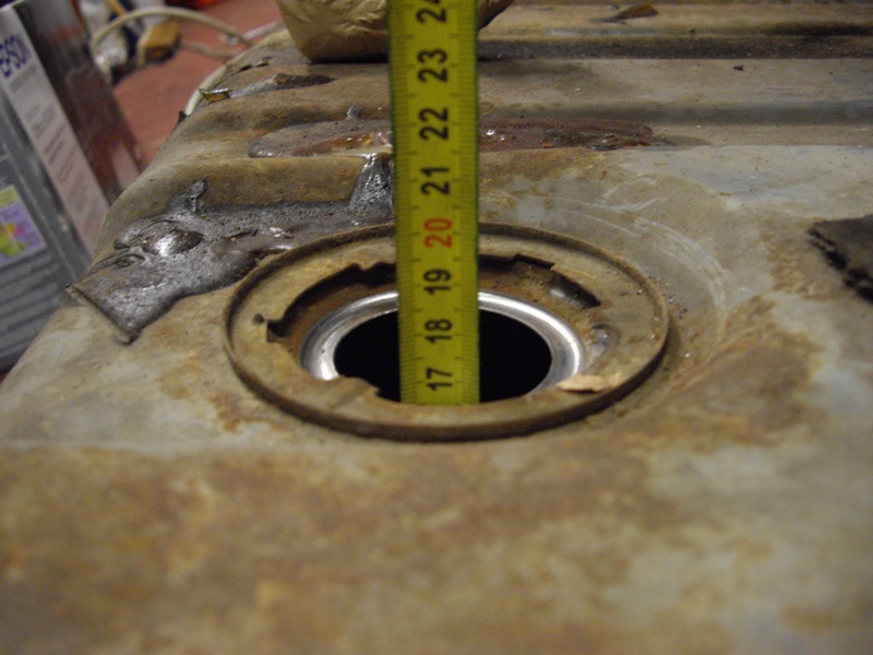 Stock tank dimension needed.