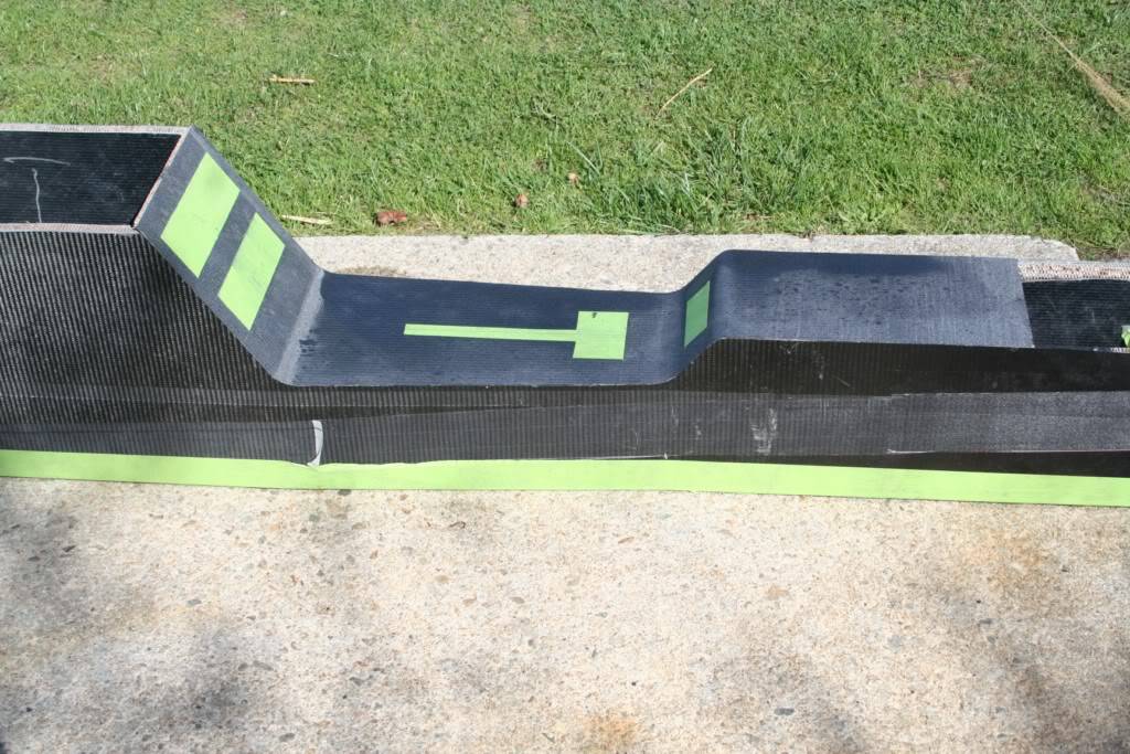 65 GTO carbon fiber center console