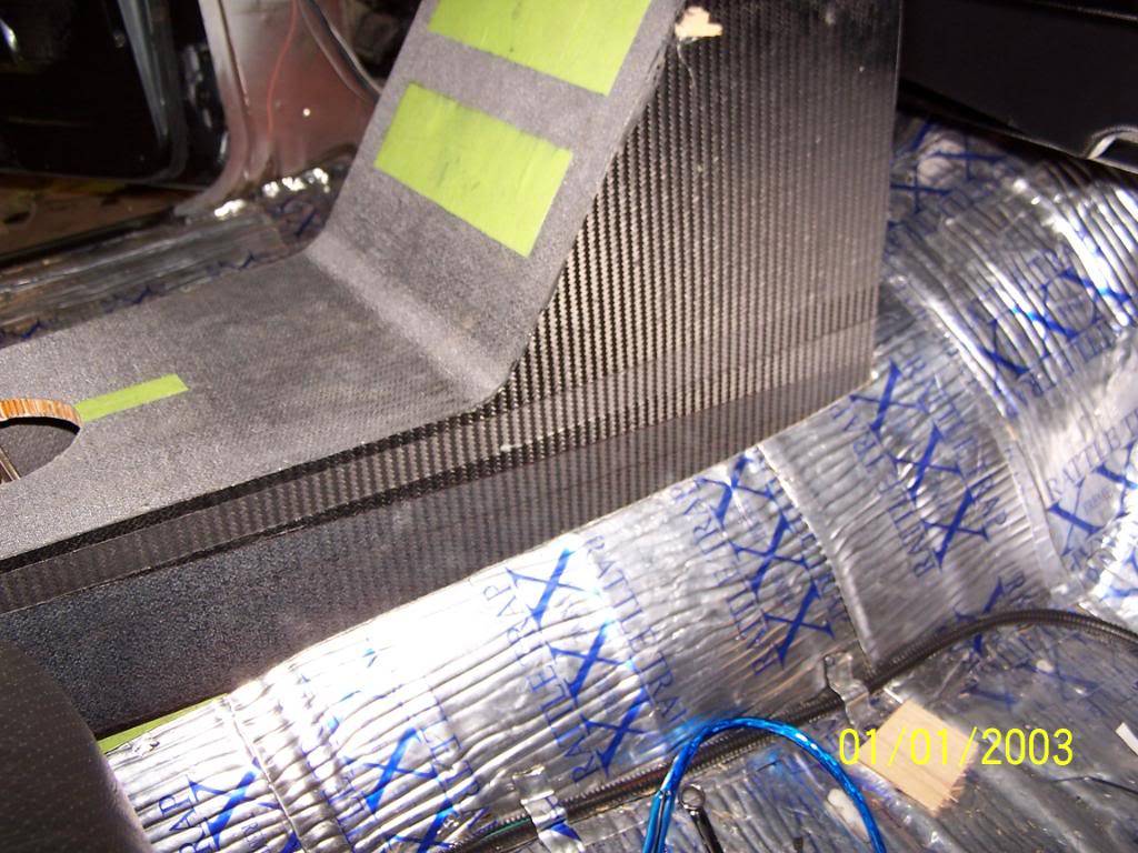 65 GTO carbon fiber center console