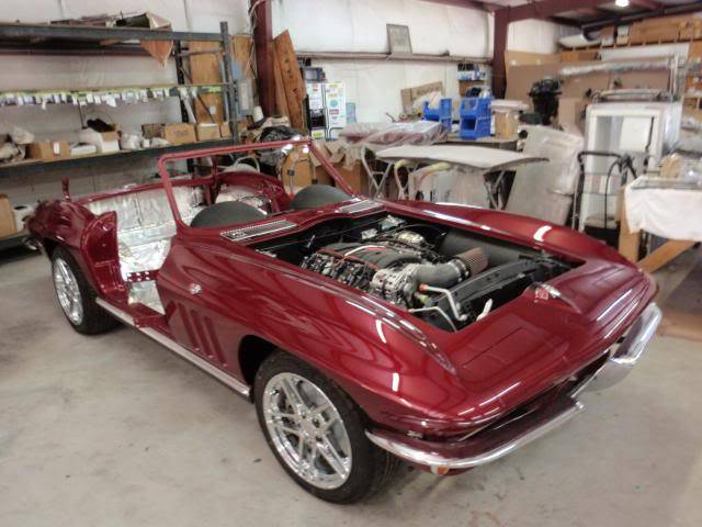 My 64 Corvette Pro Tour build, Long view of how car eveolved into what ...