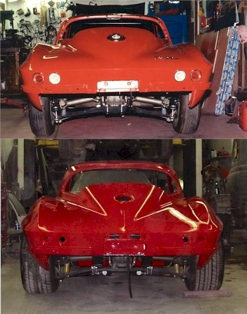 My 64 Corvette Pro Tour build, Long view of how car eveolved into what ...