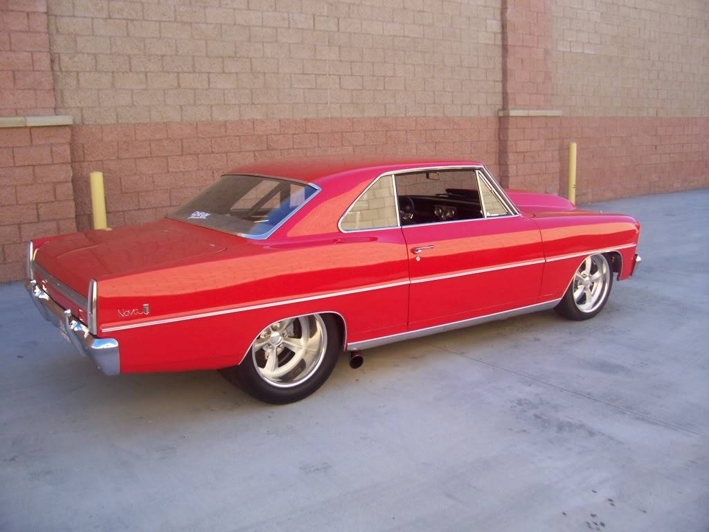 new gen 18x15 wheels on my 66 nova