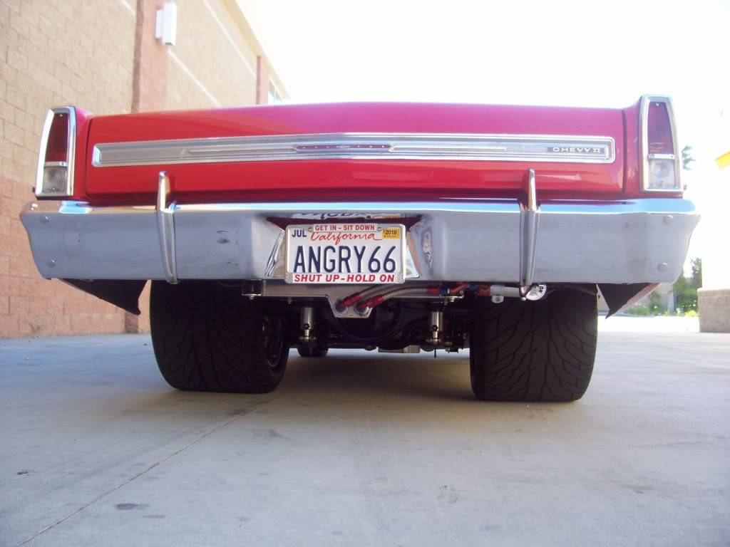 new gen 18x15 wheels on my 66 nova