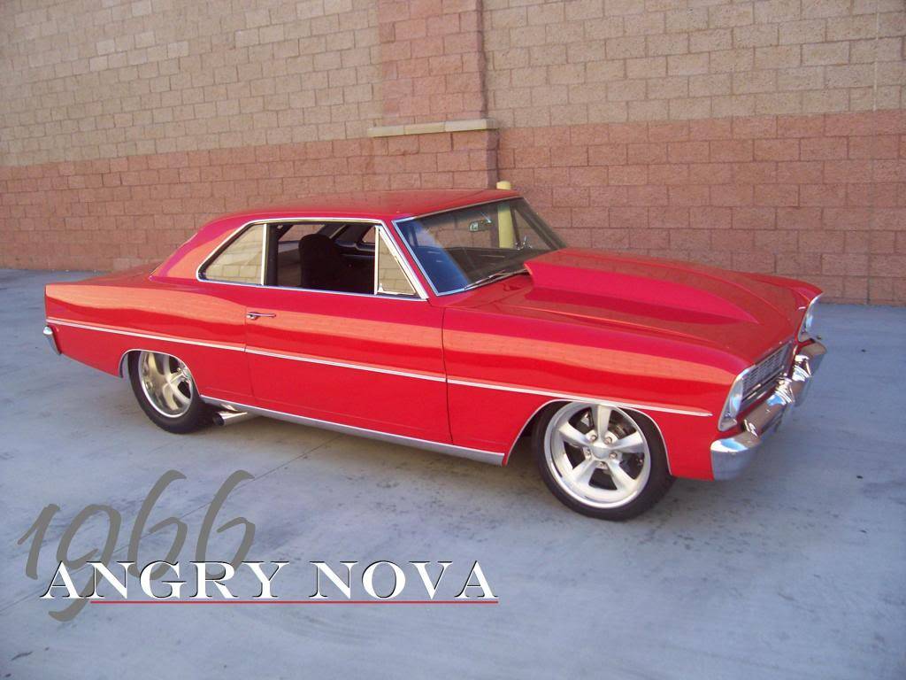 new gen 18x15 wheels on my 66 nova