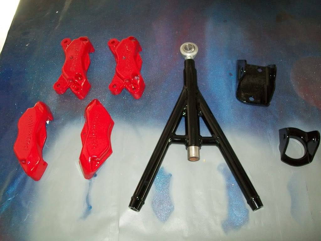 wishbone for locator on touring car