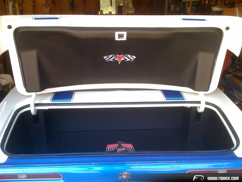 69 Firebird T/A Trunk Install