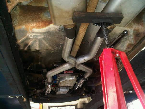 Exhaust hangers, locations, and pictures - Camaro, Nova, whathaveya