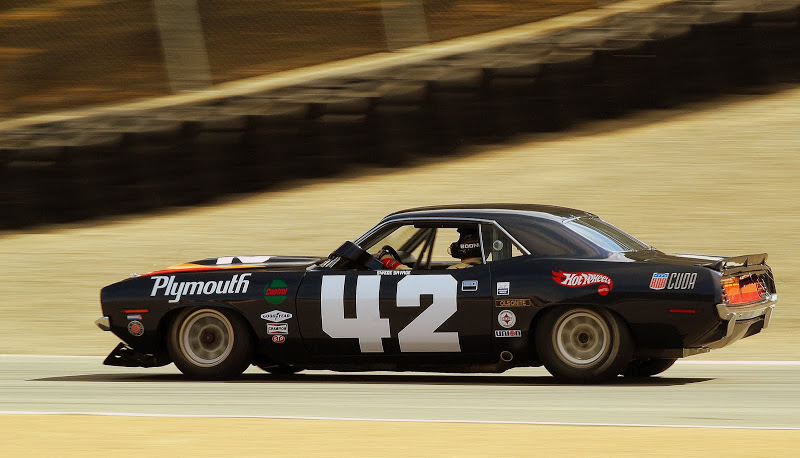 Historic Trans-Am series crash