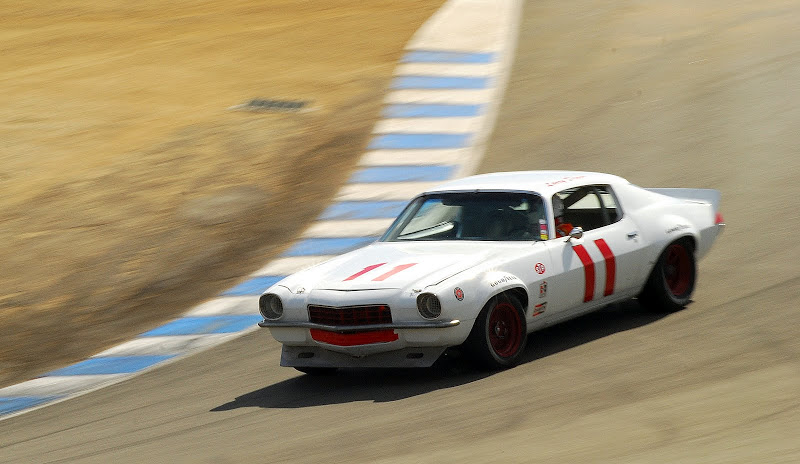 Historic Trans-Am series crash