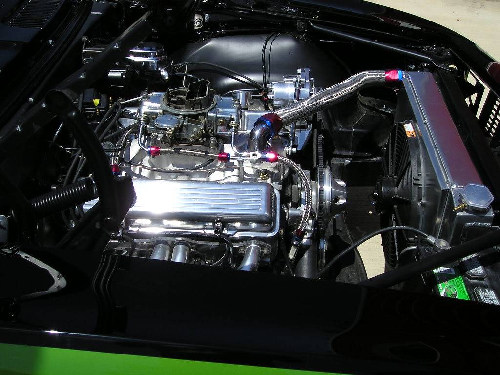 Green 67 Camaro finished