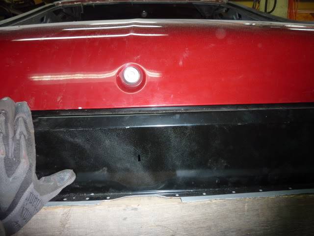 Question about installing new tail light panel