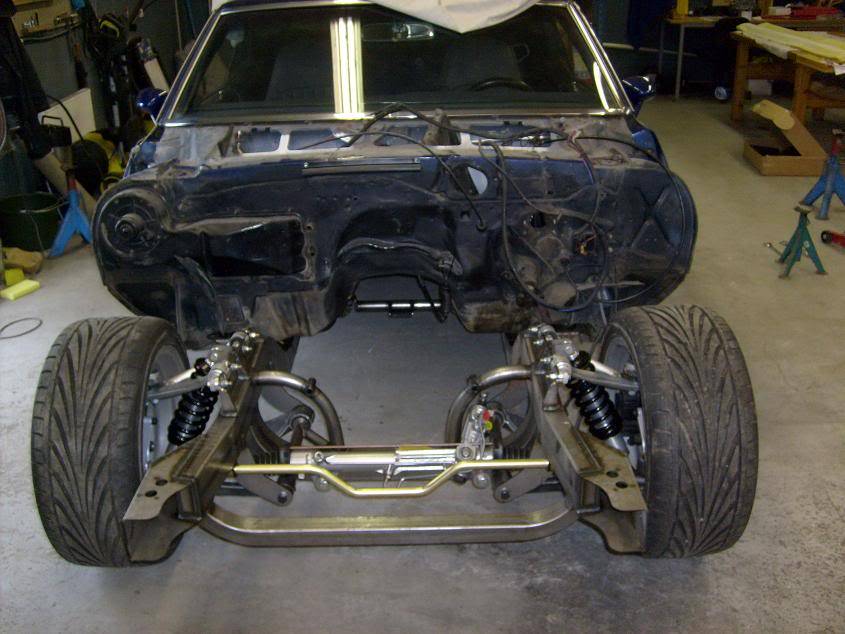 Swedish Camaro 1969 Pro Touring build (LS2/T56, AME Subframe)