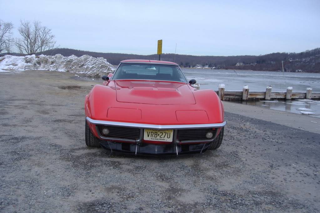 Custom front splitter/air dam and brake ducts