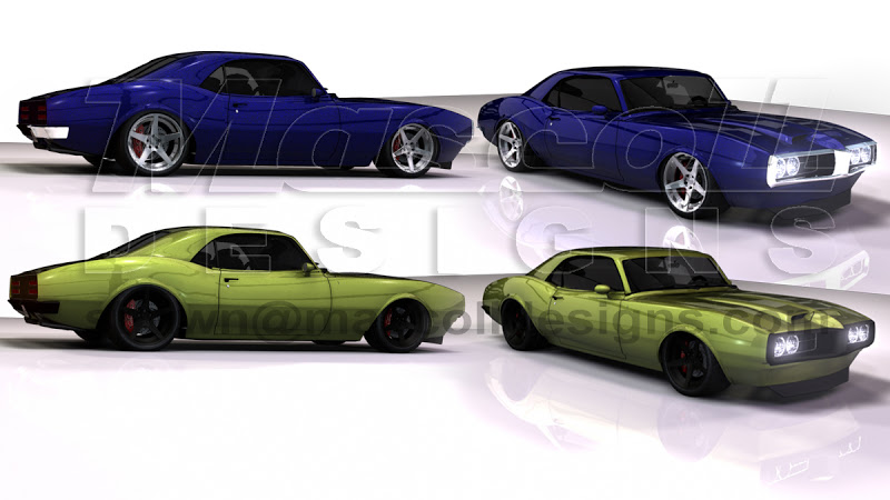 1968 Pontiac Firebird pro touring project