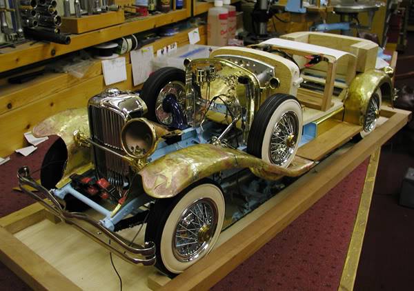 Amazing Duesenberg 1/6 scale model