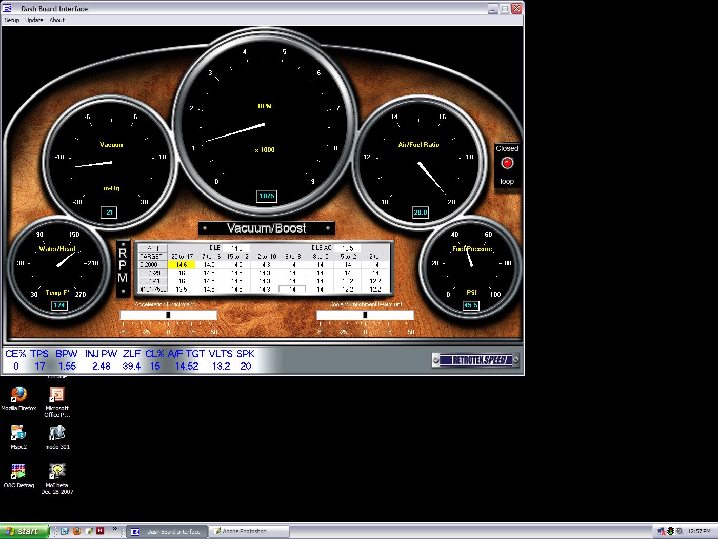 Want to confirm how to tune a self-tuning efi system lol