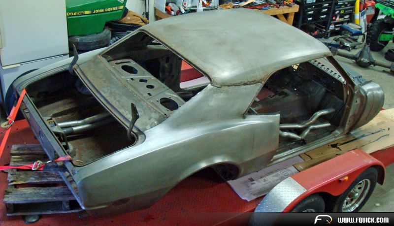 1967 Camaro Project Car/Shell Totally Stripped to bare metal Title ...