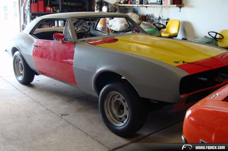 1967 Camaro Project Car/Shell Totally Stripped to bare metal Title ...