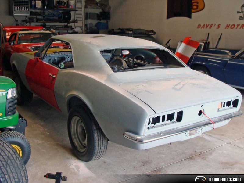 1967 Camaro Project Car/Shell Totally Stripped to bare metal Title ...