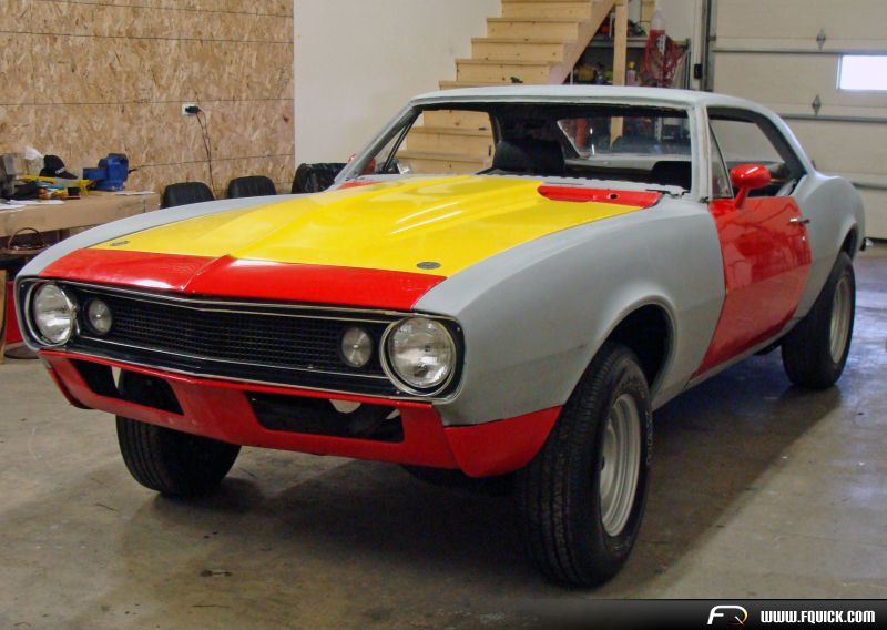 1967 Camaro Project Car/Shell Totally Stripped to bare metal Title ...